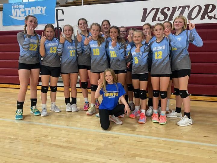 CJI Jr High Championship Volleyball Team | Chester-Joplin-Inverness ...